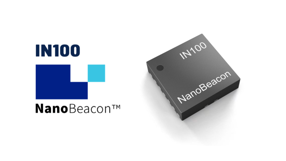 InPlay IN100 NanoBeacon in action